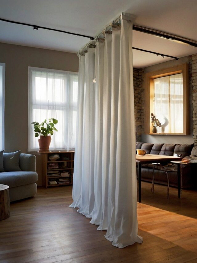 16 Creative Room Divider Ideas You’ll Love - Homezillo