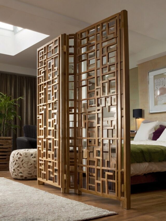 15+ Stunning Folding Room Divider Ideas: Love Them - Homezillo