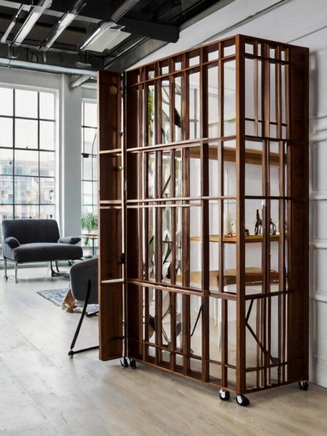 15+ Stunning Folding Room Divider Ideas: Love Them - Homezillo