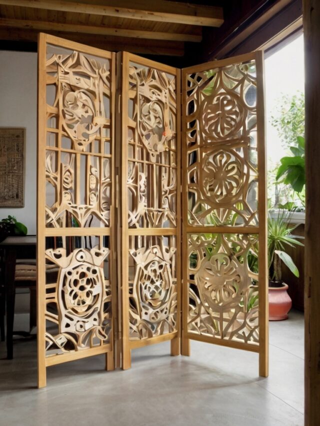 15+ Stunning Folding Room Divider Ideas: Love Them - Homezillo