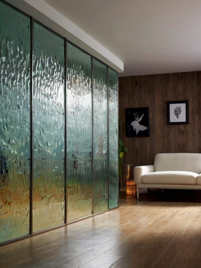 16 Stunning Glass Room Divider Ideas: Love Them - Homezillo