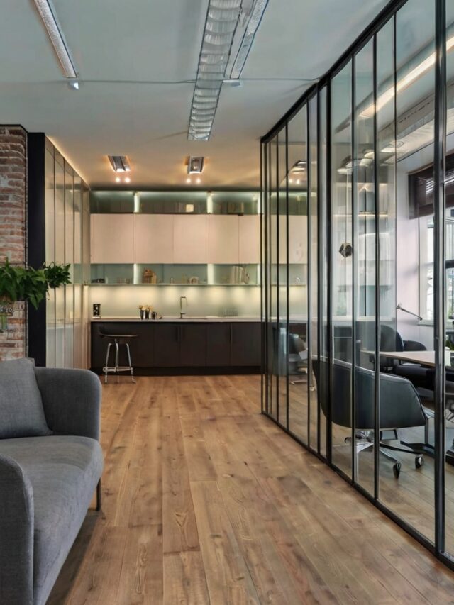 16 Stunning Glass Room Divider Ideas: Love Them - Homezillo
