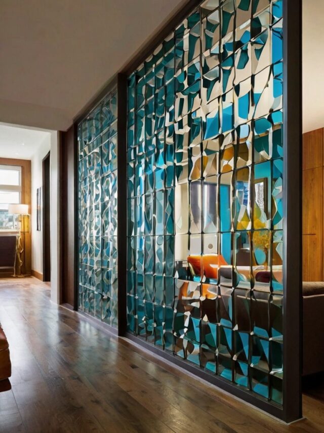 16 Stunning Glass Room Divider Ideas: Love Them - Homezillo