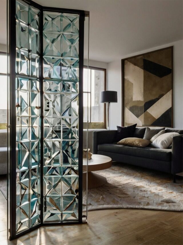 16 Stunning Glass Room Divider Ideas: Love Them - Homezillo