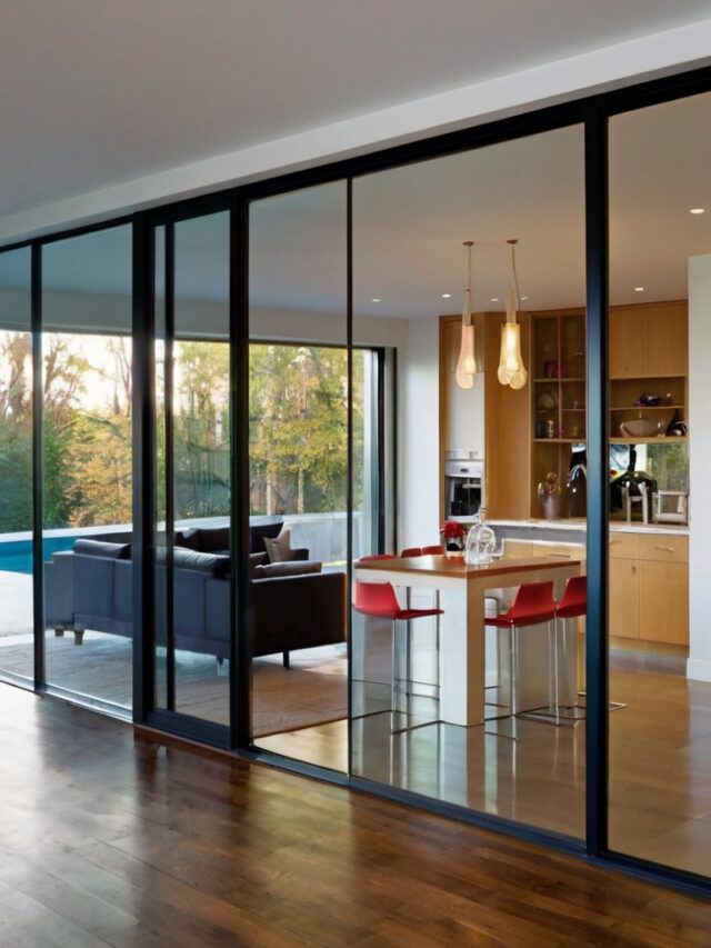 16 Stunning Glass Room Divider Ideas: Love Them - Homezillo