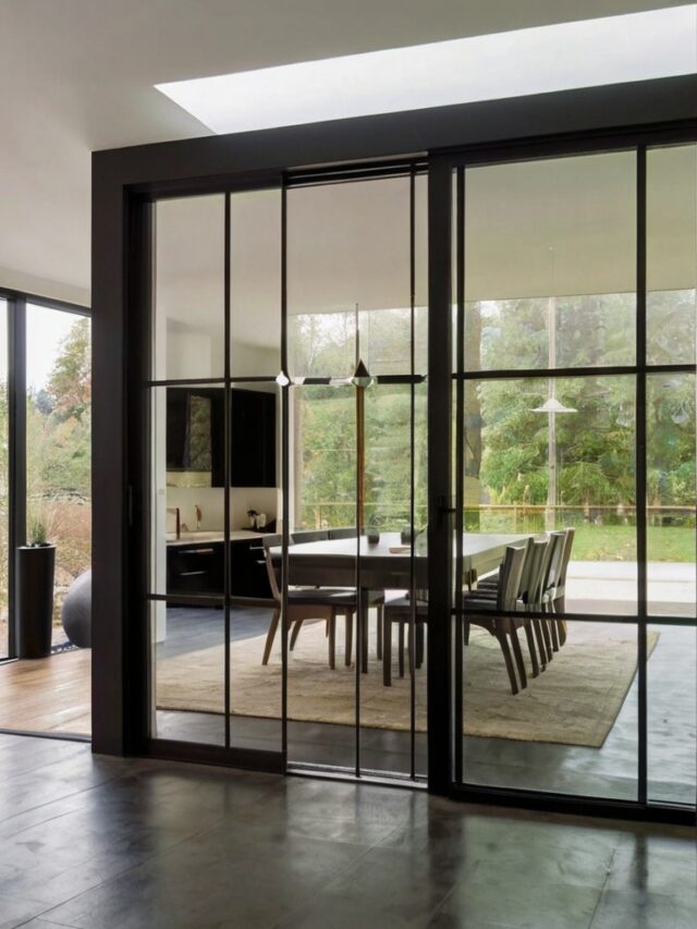 16 Stunning Glass Room Divider Ideas: Love Them - Homezillo