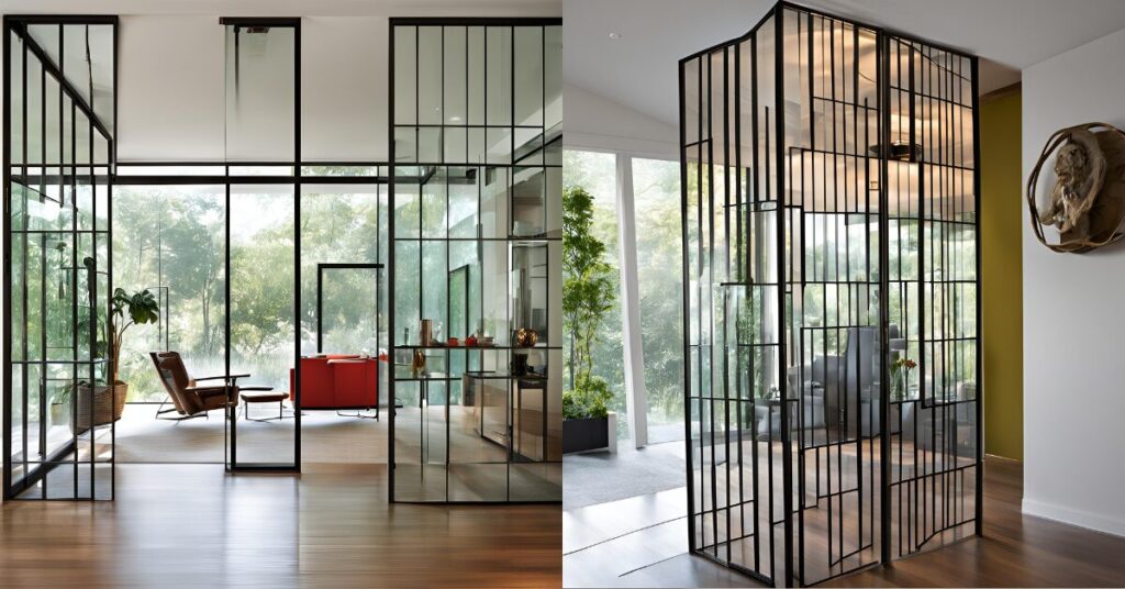 16 Stunning Glass Room Divider Ideas: Love Them - Homezillo