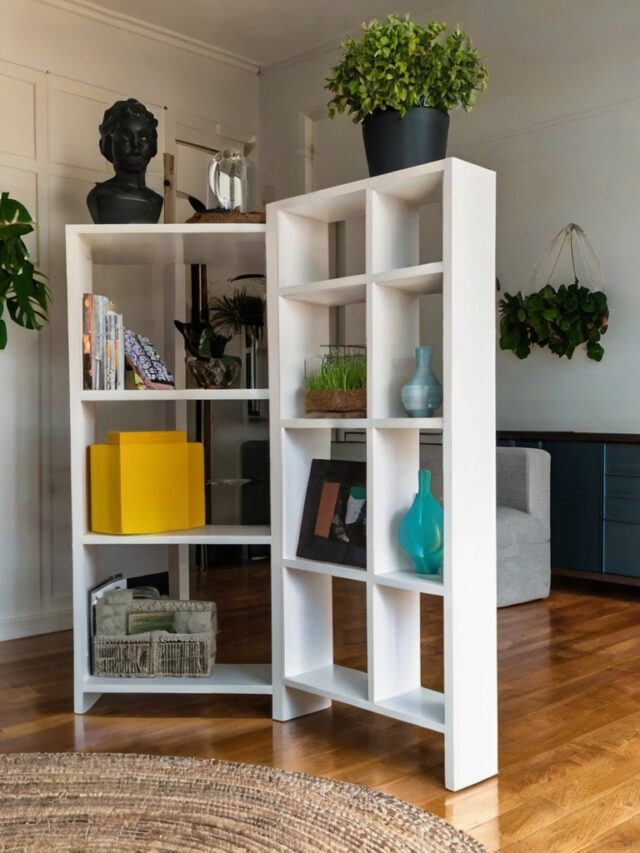 15+ Kallax Room Divider Ideas: Apartments, Studios & Small Homes - Homezillo