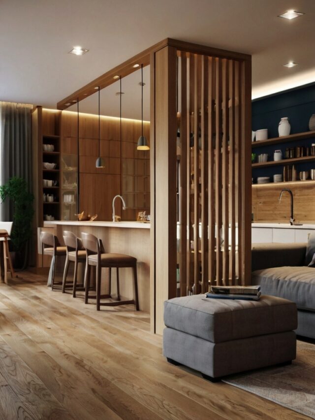 15+ Kitchen Living Room Divider Ideas: You'll Love - Homezillo