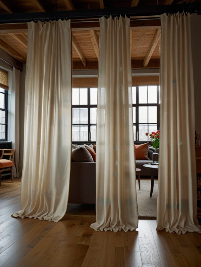 15+ Loft Room Divider Ideas for a Chic Home - Homezillo