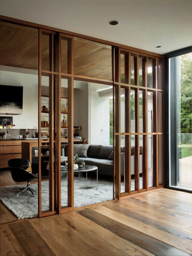 16 Stunning Room Divider Wall Ideas: You’ll Love - Homezillo