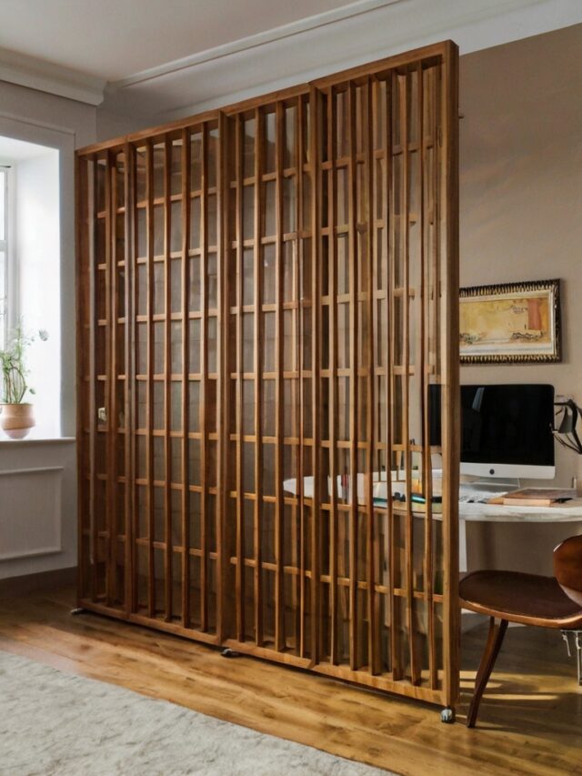 16 Stunning Room Divider Wall Ideas: You’ll Love - Homezillo
