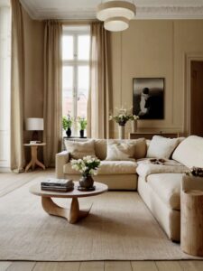 15+ Beige Cream Living Room Ideas: How to Add Pops of Color to Neutrals ...