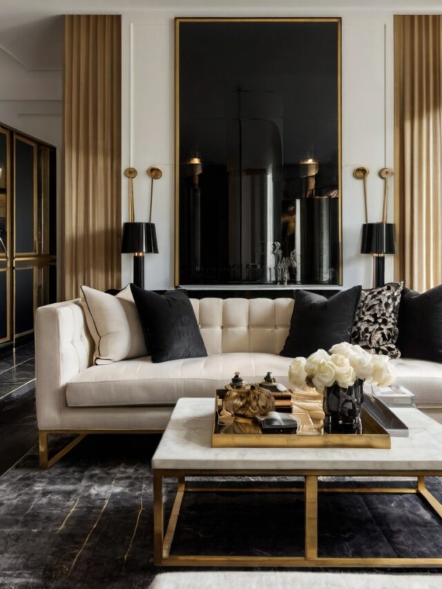 16 Black and Cream Living Room Ideas: Modern Trends You’ll Love - Homezillo