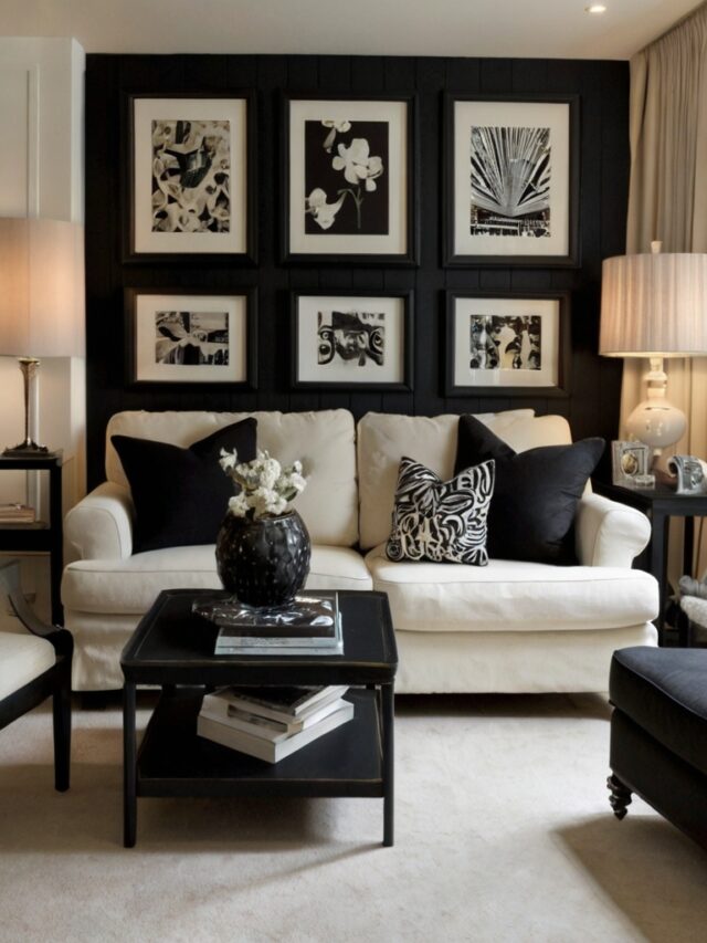 16 Black and Cream Living Room Ideas: Modern Trends You’ll Love - Homezillo