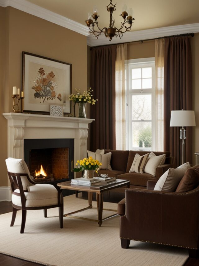 15+ Brown and Cream Living Room Ideas: Trending Designs You’ll Love ...