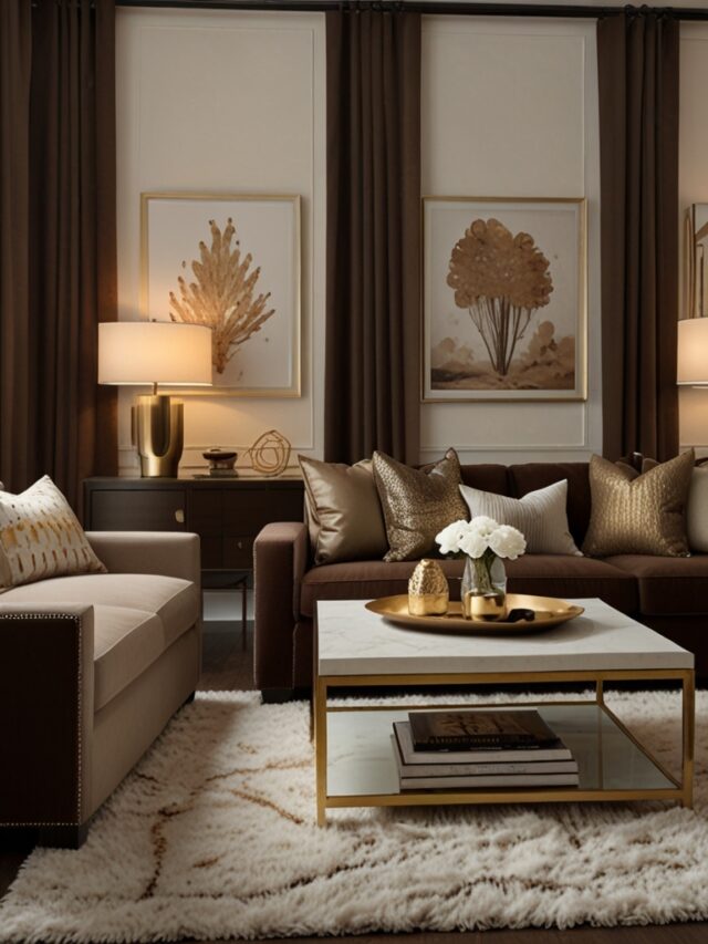15+ Brown and Cream Living Room Ideas: Trending Designs You’ll Love ...