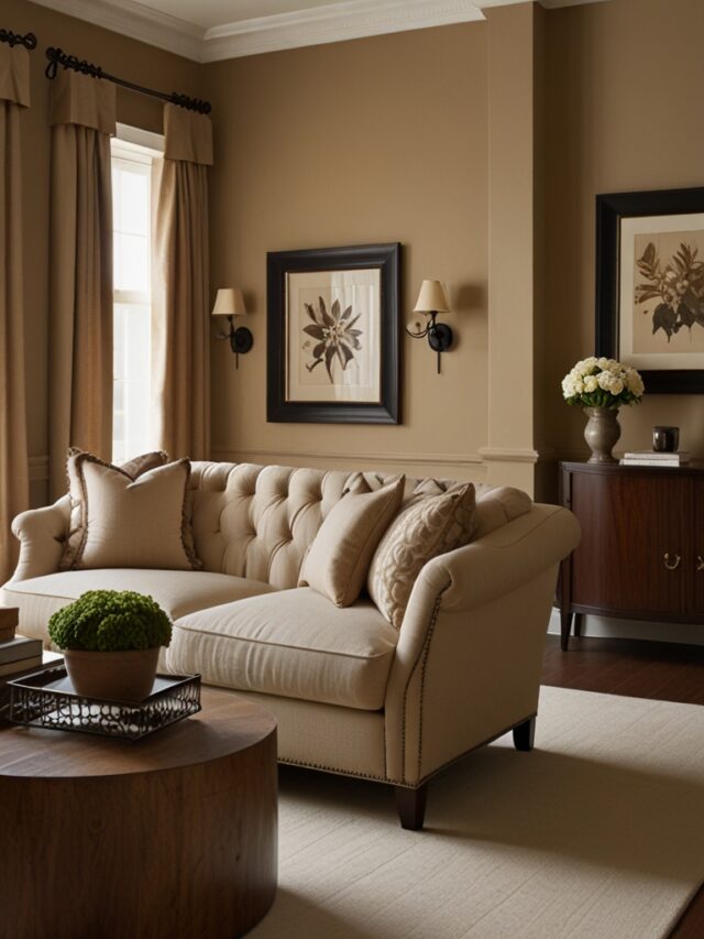 15+ Brown and Cream Living Room Ideas: Trending Designs You’ll Love ...