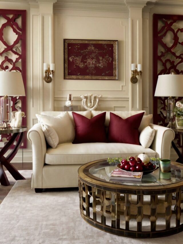 16 Burgundy and Cream Living Room Ideas: How to Style This Perfect Duo ...