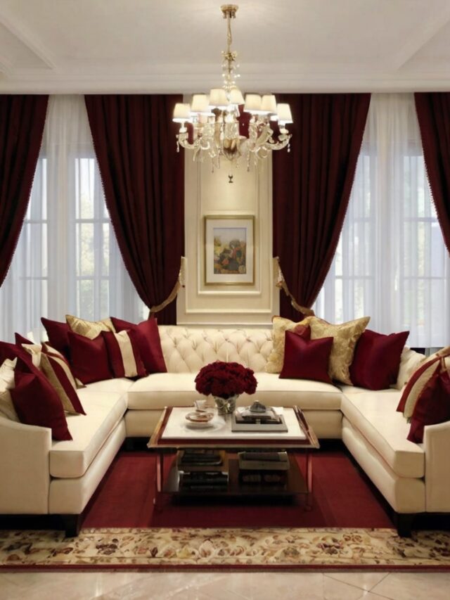 16 Burgundy and Cream Living Room Ideas: How to Style This Perfect Duo ...