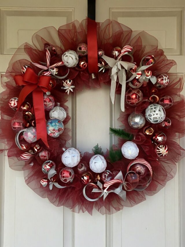 15+ Christmas Tulle Wreath Ideas: How to Create the Perfect Holiday ...