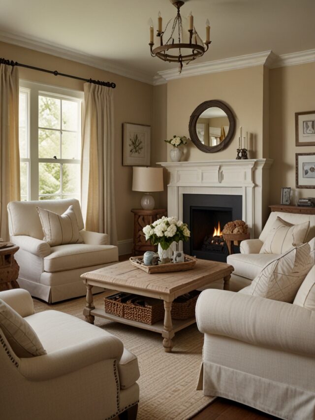 16 Cream Cottage Living Room Ideas: How to Decorate Like a Pro - Homezillo