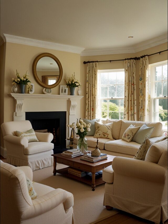 16 Cream Cottage Living Room Ideas: How to Decorate Like a Pro - Homezillo
