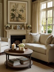 16 Cream Cottage Living Room Ideas: How to Decorate Like a Pro - Homezillo