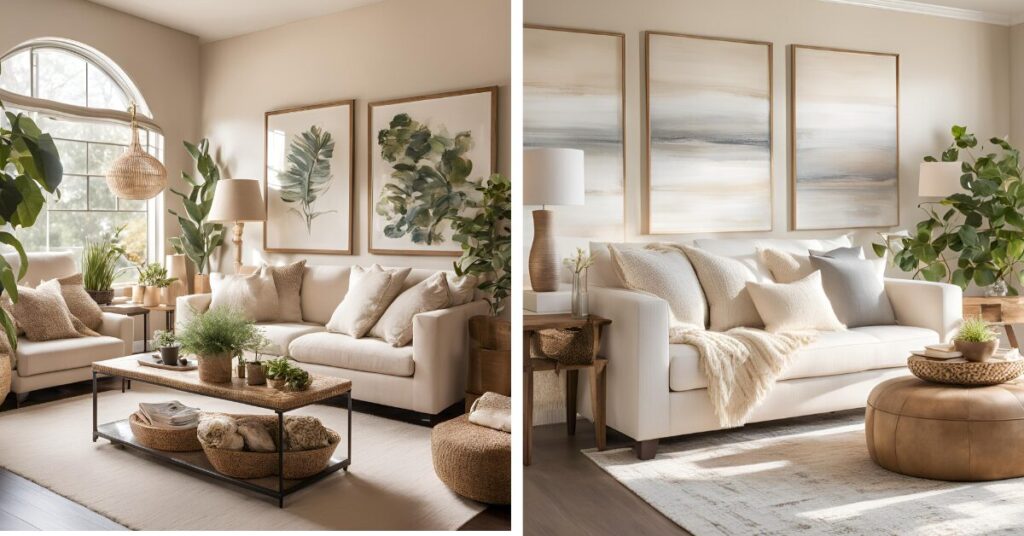 15+ Stunning Cream Couch Living Room Ideas - Homezillo