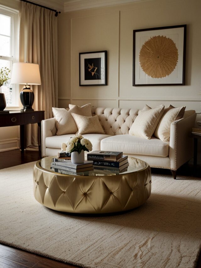 15+ Stunning Cream Couch Living Room Ideas - Homezillo