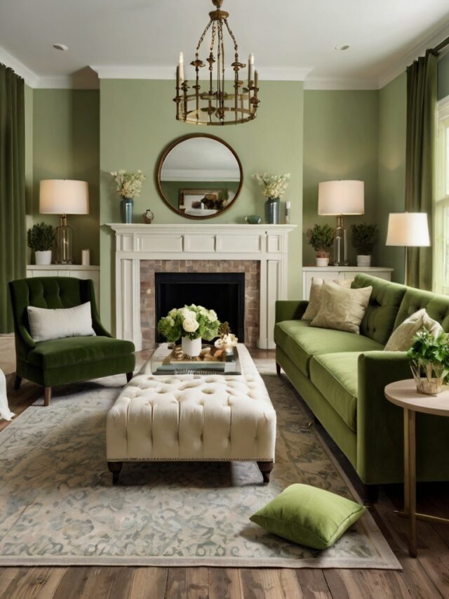 15+ Green and Cream Living Room Ideas: How to Style Your Dream Space ...