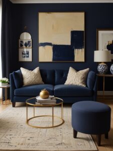 16 Trending Navy and Cream Living Room Ideas: Designs You’ll Love ...