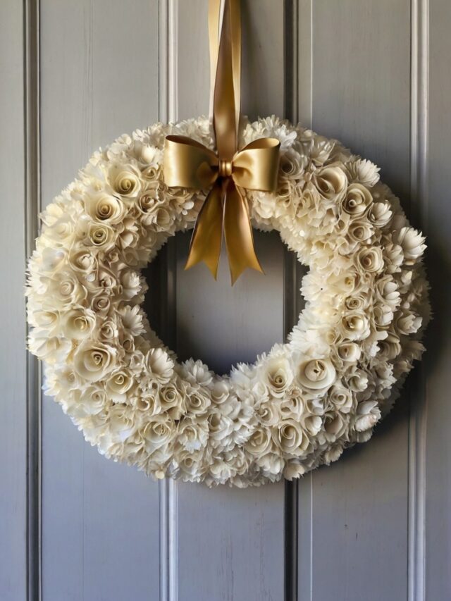 15+ White Christmas Wreath Ideas: Modern, Rustic, and Unique ...