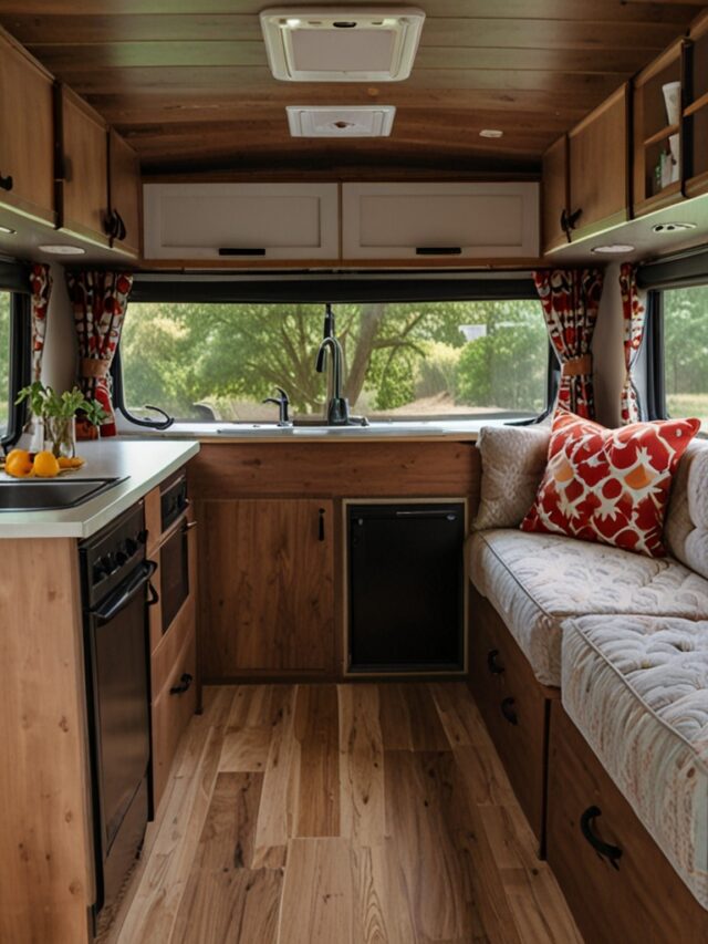 15+ Camper Remodel Ideas: Rustic, and Boho Designs You’ll love - Homezillo
