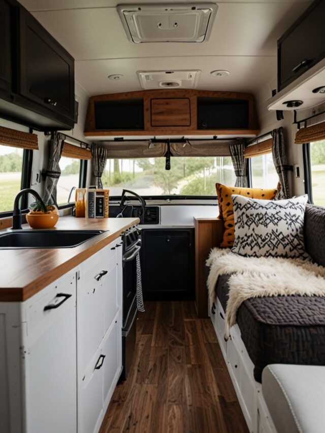 15+ Camper Remodel Ideas: Rustic, and Boho Designs You’ll love - Homezillo