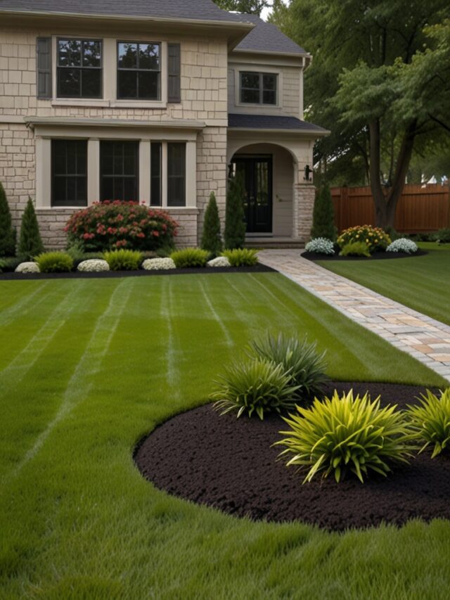 16 Front Lawn Landscaping Ideas You’ll Love - Homezillo
