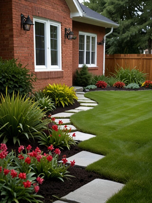 16 Front Lawn Landscaping Ideas You’ll Love - Homezillo