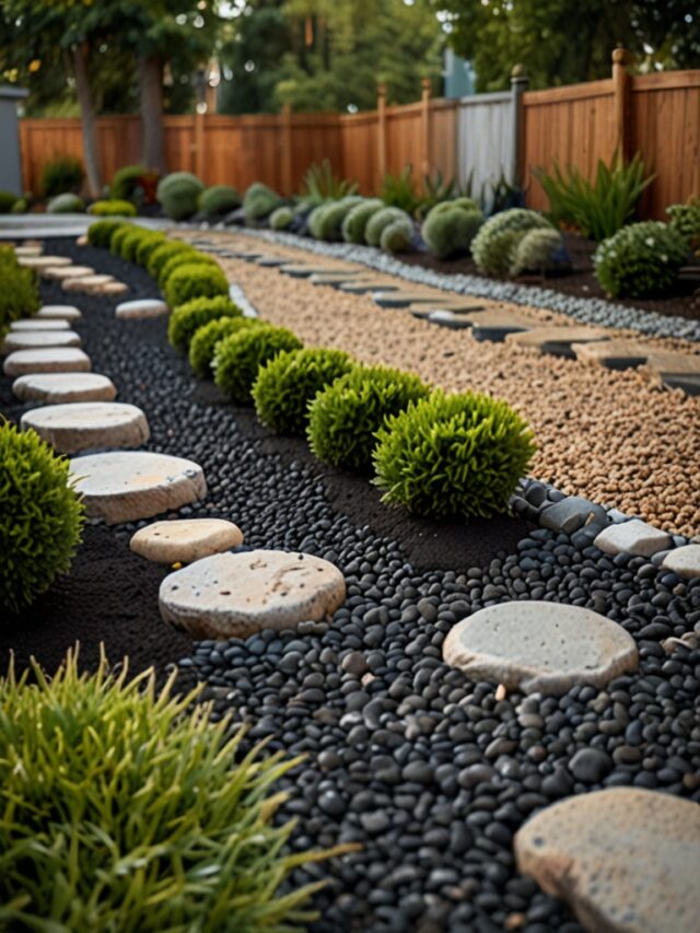 16 Affordable Front Yard Landscaping Ideas with Rocks - Homezillo