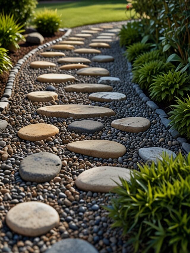 16 Affordable Front Yard Landscaping Ideas with Rocks - Homezillo