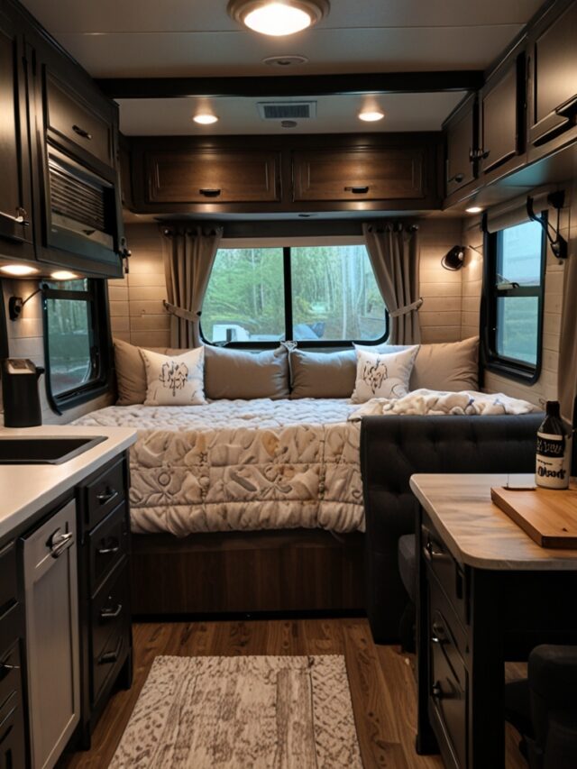 15+ RV Remodel Ideas: Modern & Luxury Designs to Inspire You - Homezillo