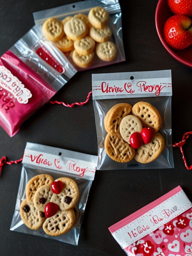 15+ Valentine Treat Bag Ideas for School: Kids & Teachers Will Love ...