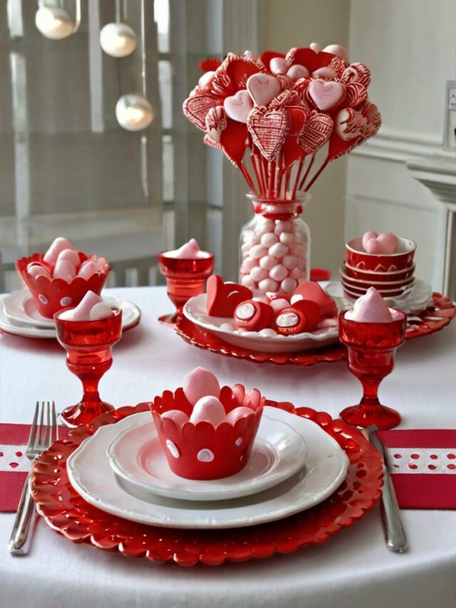 16 Valentine’s Day Table Decoration Ideas to Wow Your Loved One - Homezillo