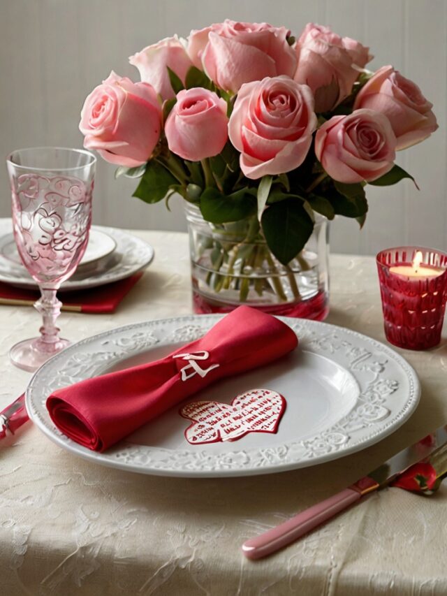 16 Valentine’s Day Table Decoration Ideas to Wow Your Loved One - Homezillo