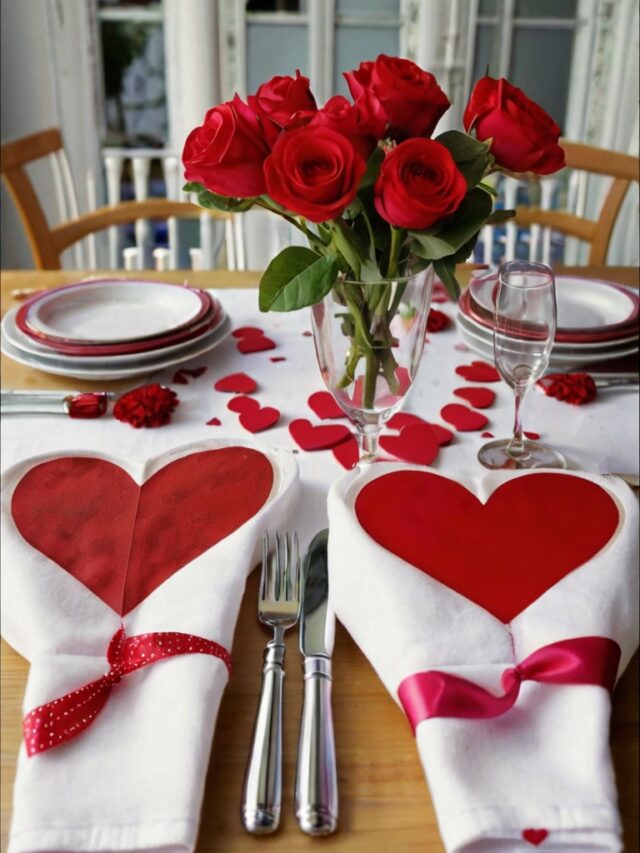16 Valentine’s Day Table Decoration Ideas to Wow Your Loved One - Homezillo