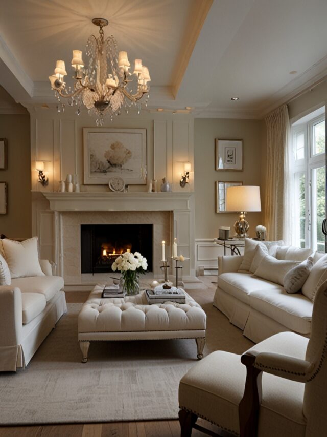 16 White and Cream Living Room Ideas: How to Add Texture and ...
