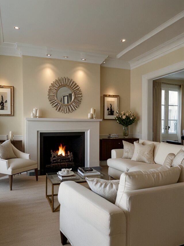 16 White and Cream Living Room Ideas: How to Add Texture and ...