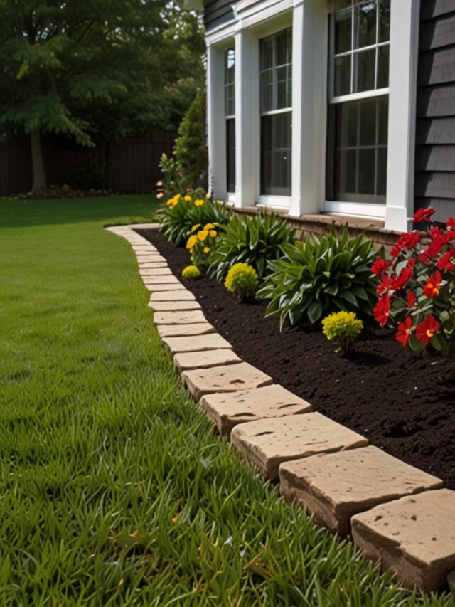 15+ Cheap Simple Front Yard Landscaping Ideas - Homezillo