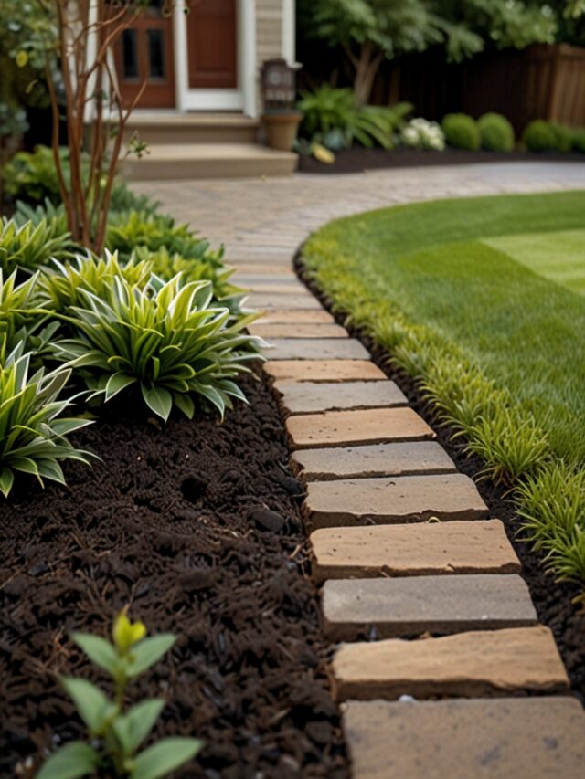 15+ Cheap Simple Front Yard Landscaping Ideas - Homezillo