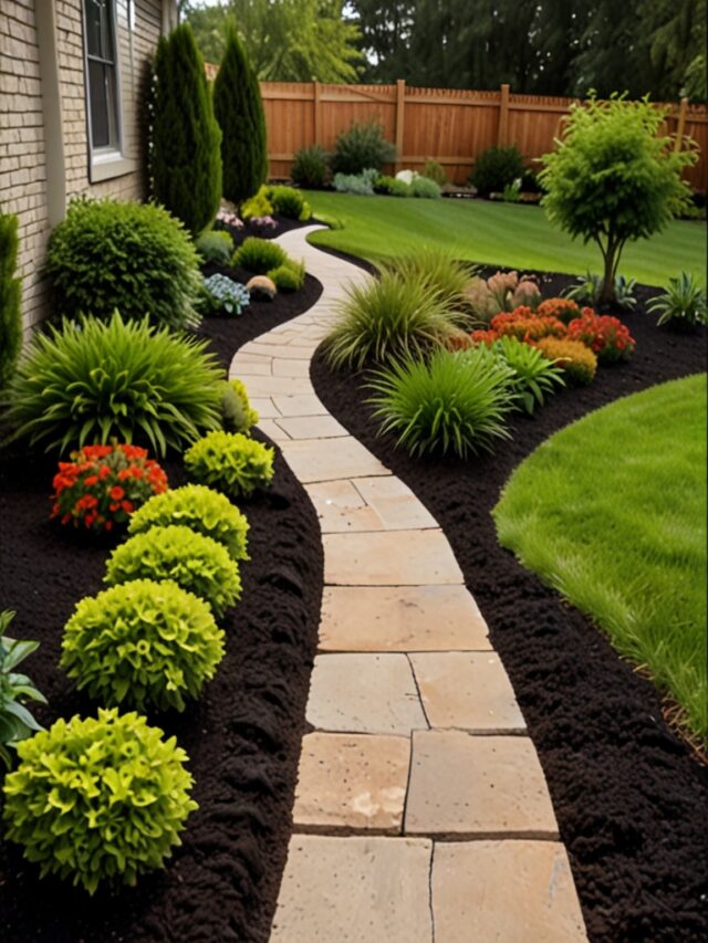 15+ Cheap Simple Front Yard Landscaping Ideas - Homezillo