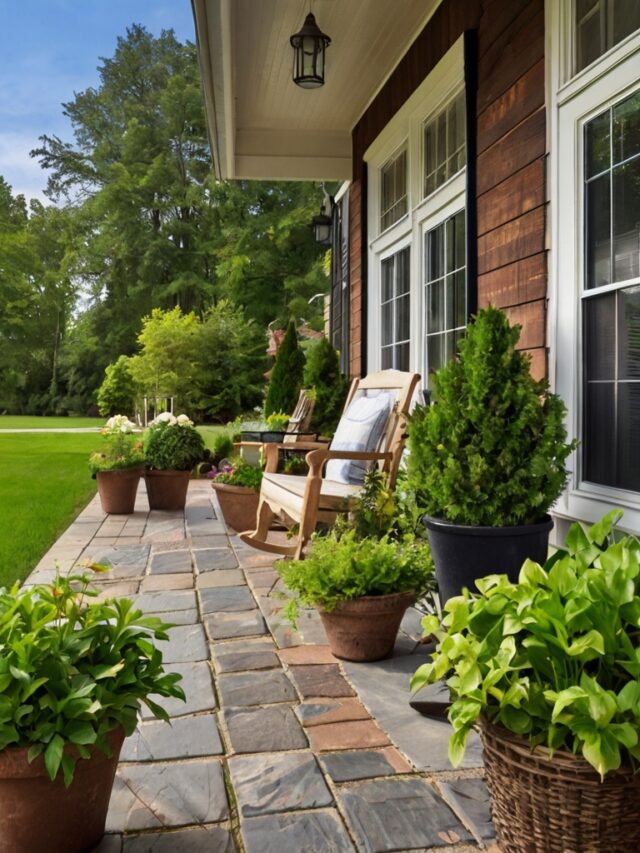 16 Trendy Front Porch Landscaping Ideas for Welcoming Home - Homezillo